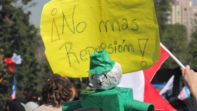 En Fotos Las Protestas De Chile En Carteles Bbc News Mundo
