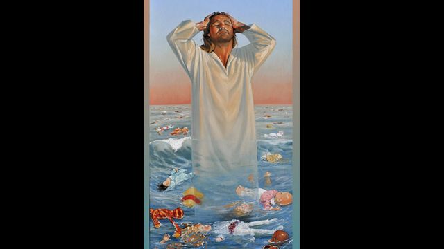 Un Jesús bien musculoso para ganar adeptos al cristianismo - BBC News Mundo