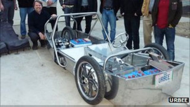 Conozca a Urbee, el carro que nació de una impresora 3D - BBC News Mundo