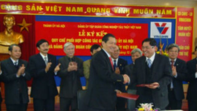 Vinashin được tái cơ cấu nợ theo luật Anh - BBC News Tiếng Việt