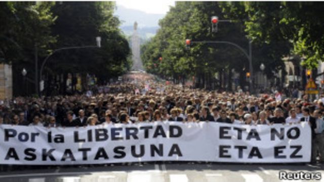 Pasado, presente y futuro de ETA - BBC News Mundo