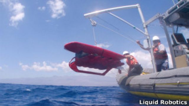 Una flota de robots sale a conquistar los océanos - BBC News Mundo