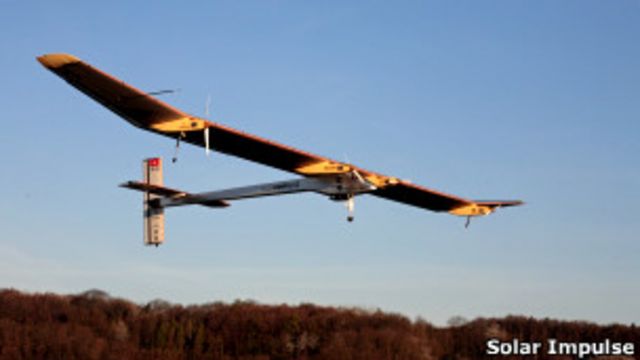 La vuelta al mundo en un avión solar - BBC News Mundo
