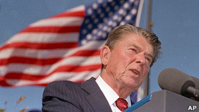 Ronald Reagan que estás en los cielos - BBC News Mundo