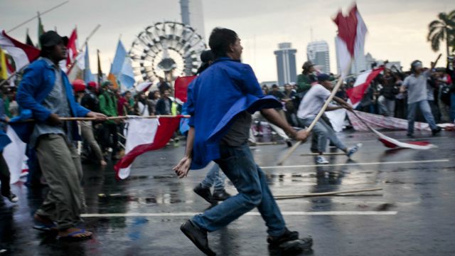 Unjuk rasa menentang kenaikan BBM - BBC News Indonesia