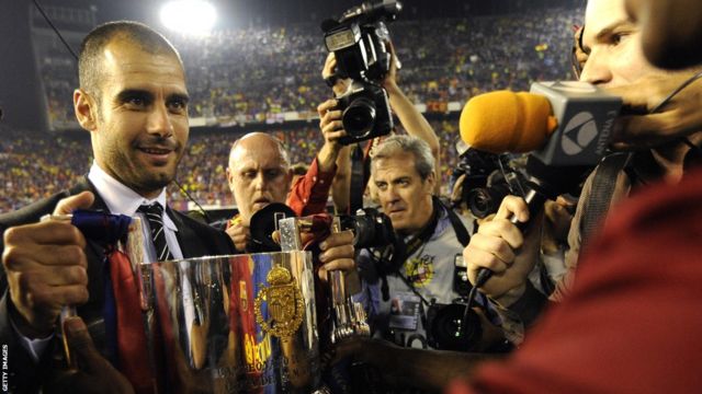 Guardiola, imágenes de una vida de fútbol - BBC News Mundo