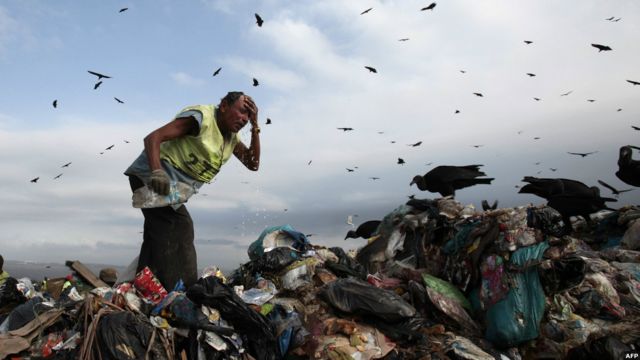 Un basurero como 150 campos de fútbol - BBC News Mundo