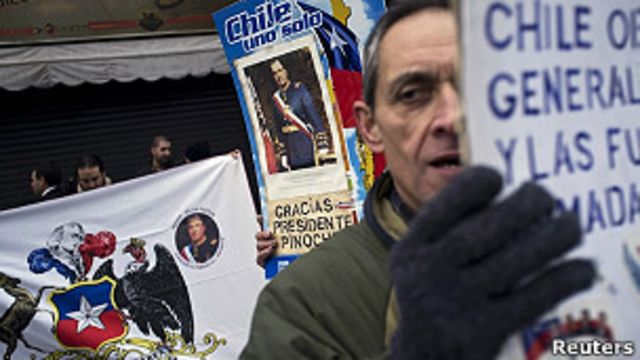 Chile: protestas y enfrentamientos preceden homenaje a Pinochet - BBC ...