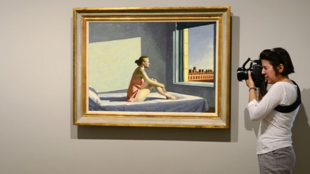 El realismo de Edward Hopper brilla en Madrid - BBC News Mundo