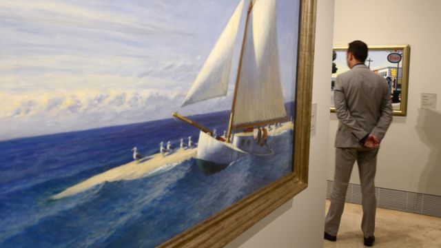El realismo de Edward Hopper brilla en Madrid - BBC News Mundo