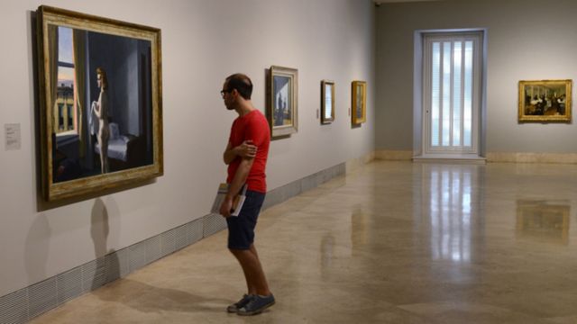 El realismo de Edward Hopper brilla en Madrid - BBC News Mundo