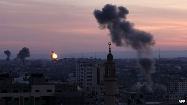 Israel - Gaza: relato del conflicto en 140 caracteres - BBC News Mundo