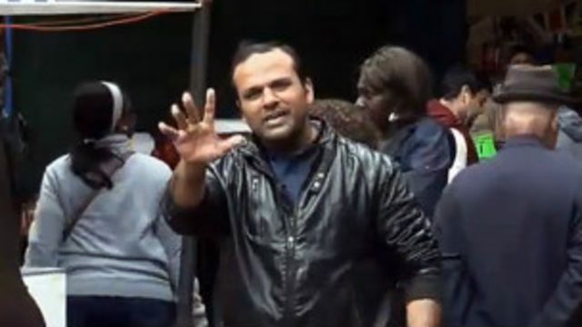 El vendedor de pescado que compite con Gangnam Style - BBC News Mundo