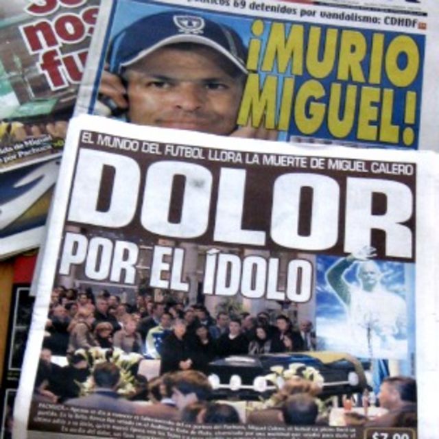 Emotivo adiós a Miguel Calero en México - BBC News Mundo