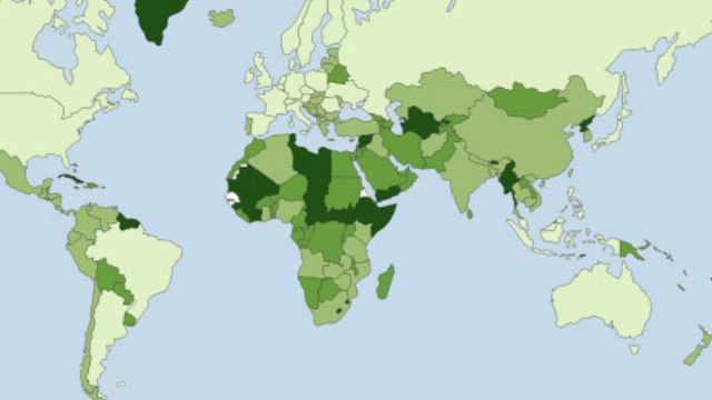 Países desconectables de la red - BBC News Mundo