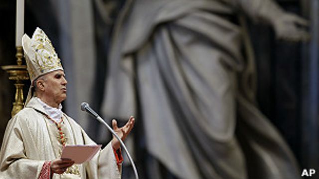 Tarcisio Bertone, el gran elector del Vaticano - BBC News Mundo