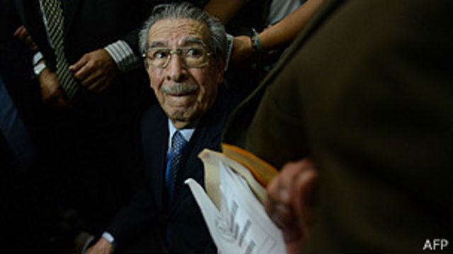Ríos Montt: de mandatario a culpable de genocidio - BBC News Mundo