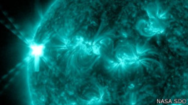 Gigantes explosiones de fuego en el Sol - BBC News Mundo