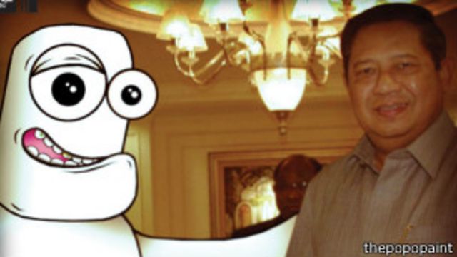 Popo, pelukis mural pengkritik sosial - BBC News Indonesia