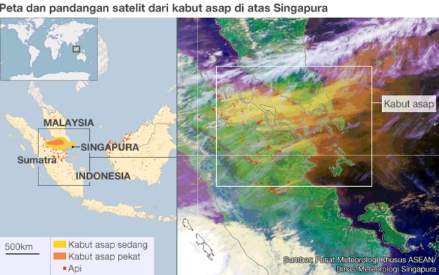 Asap di Singapura masuki tingkat bahaya - BBC News Indonesia