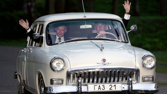 Putin və ABŞ prezidentləri - şəkillərdə - BBC News Azərbaycanca