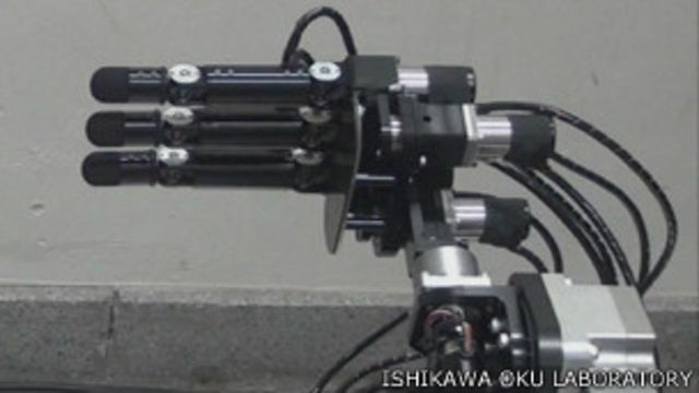 El robot que siempre gana a piedra, papel o tijera - BBC News Mundo