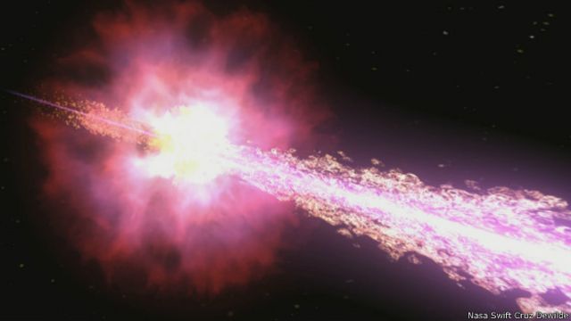 La explosión cósmica más brillante jamás detectada - BBC News Mundo