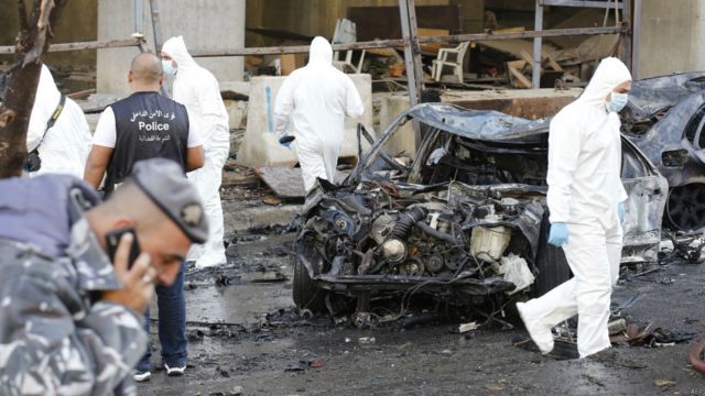 بالصور انفجار ضخم في بيروت، لبنان Bbc News عربي
