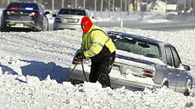 ¿Cómo están lidiando con el frío? - BBC News Mundo