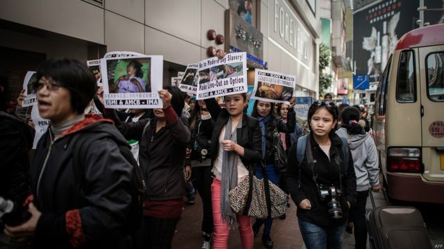 TKI di Hong Kong menuntut keadilan - BBC News Indonesia
