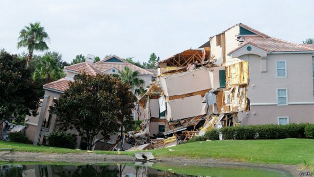 Socavones: la amenaza subterránea de Florida - BBC News Mundo
