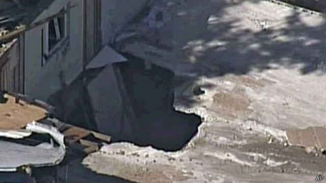 Socavones: la amenaza subterránea de Florida - BBC News Mundo