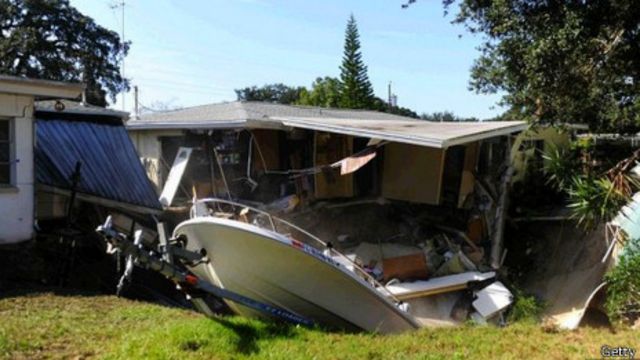 Socavones: la amenaza subterránea de Florida - BBC News Mundo