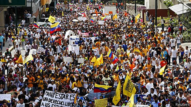 Protestas de la oposición en Venezuela dejan al menos tres muertos ...