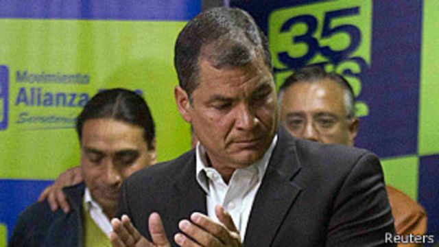 ¿Se desgasta el apoyo a Rafael Correa en Ecuador? - BBC News Mundo