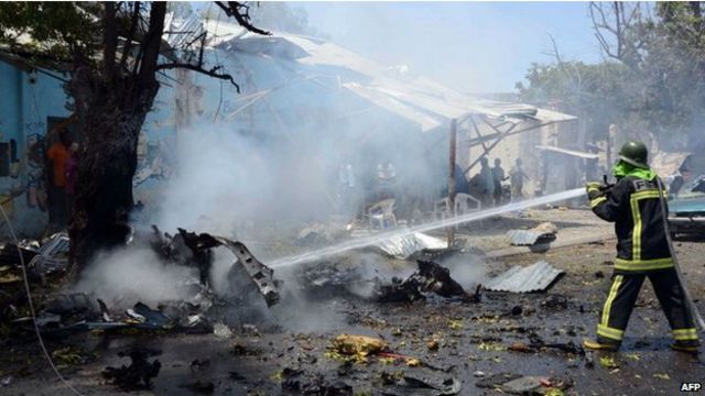 Qarax Muqdisho ka dhacay - BBC News Somali