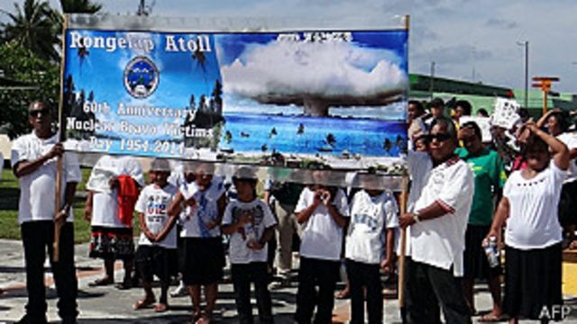 Islas Marshall recuerda prueba nuclear de EE.UU. hace 60 años - BBC ...