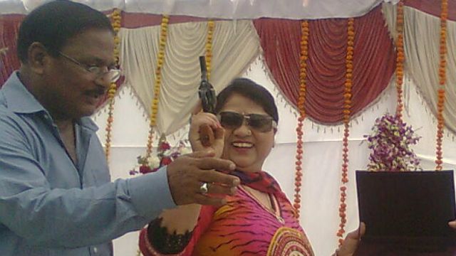 'निर्भीक' से लैस कल्पना पाण्डेय - BBC News हिंदी