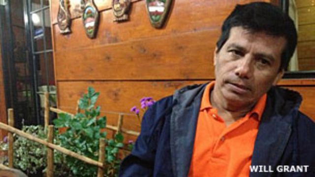 El hombre que hace hablar a los muertos de El Salvador - BBC News Mundo
