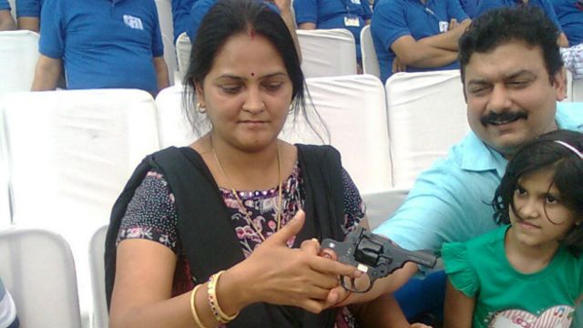 'निर्भीक' से लैस कल्पना पाण्डेय - BBC News हिंदी
