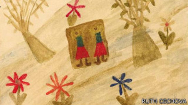 El desolador arte de los niños judíos en un campo de concentración ...