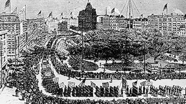 Por qué EE.UU. no celebra el Día del Trabajo el 1° de mayo - BBC News Mundo