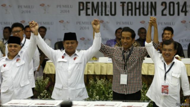 Nomor urut pilpres: Prabowo-Hatta satu, Jokowi-JK dua - BBC News Indonesia