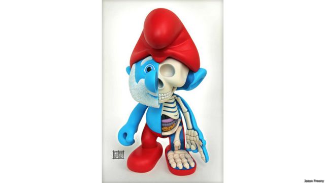 En fotos: la inquietante anatomía de los personajes de la infancia ...