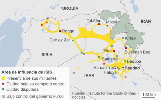 Irak: milicianos de ISIS a un paso de Bagdad - BBC News Mundo Irak: milicianos de ISIS a un paso de Bagdad - BBC News Mundo