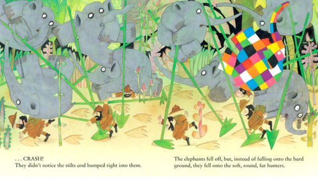 Elmer, el elefante a retazos, cumple 25 años y sigue igual de colorido ...