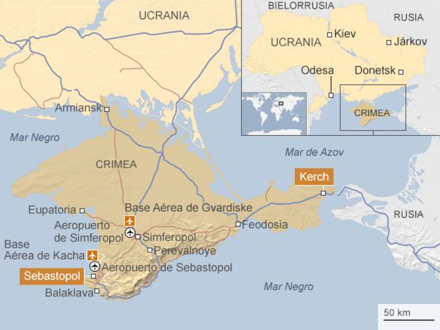 10 mapas que explican la crisis en Ucrania - BBC News Mundo