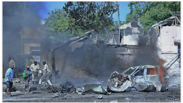 Qarax ka dhacay Muqdisho - BBC News Somali