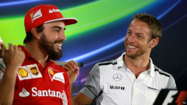 McLaren pasangkan Fernando Alonso dengan Jenson Button - BBC News Indonesia