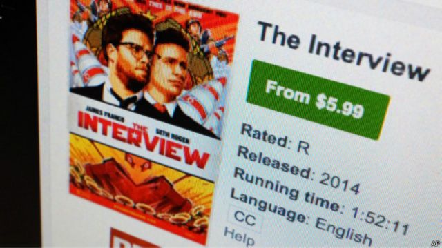 Filme 'A Entrevista' bate recorde da Sony após lançamento online - BBC ...